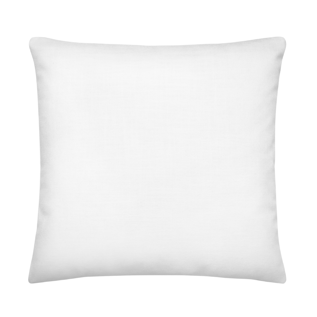 White Decorative Throw Pillow – Peculiar Pillow